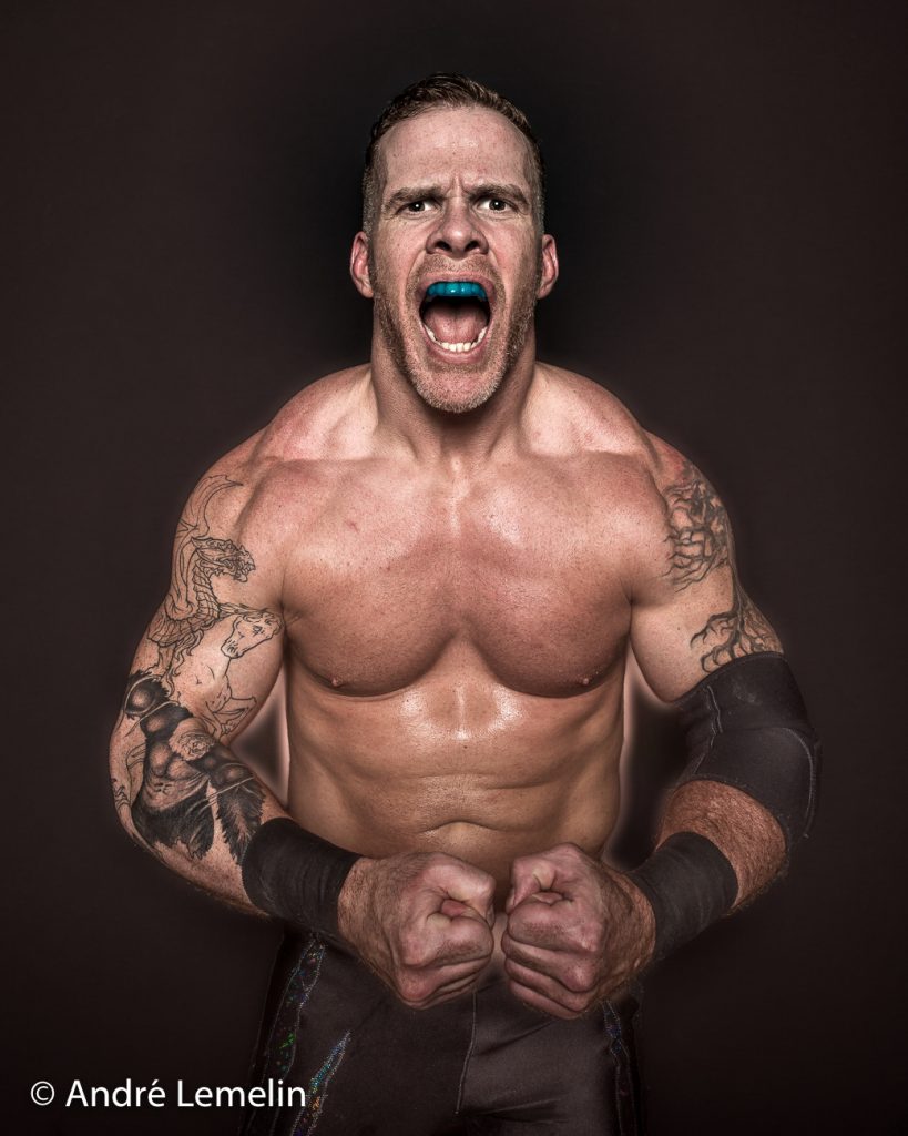 Portraits de lutteurs | André Lemelin, photographe